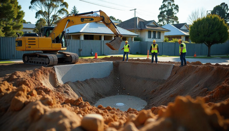 Concrete Pool Site Preparation Newcastle | Expert Land Clearing